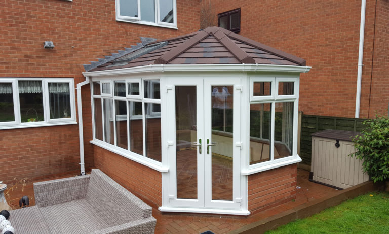 Conservatory with Guardian Roof Installation Telford